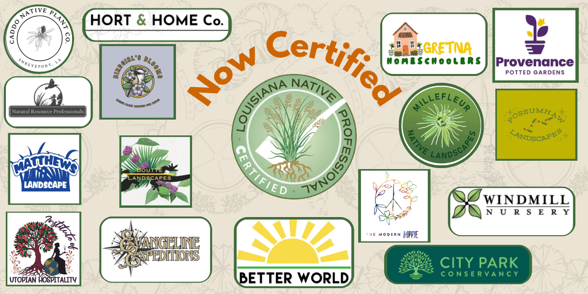 Certified Native Professionals - Louisiana Native Plant Society